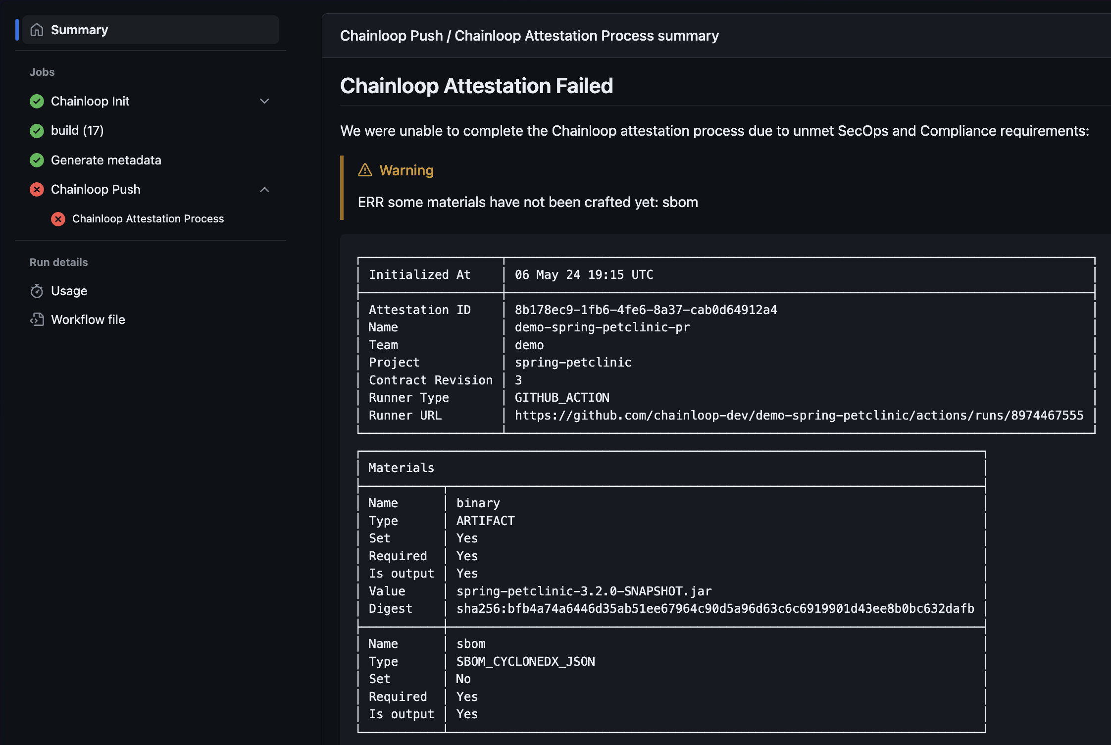 Home [chainloop.dev]
